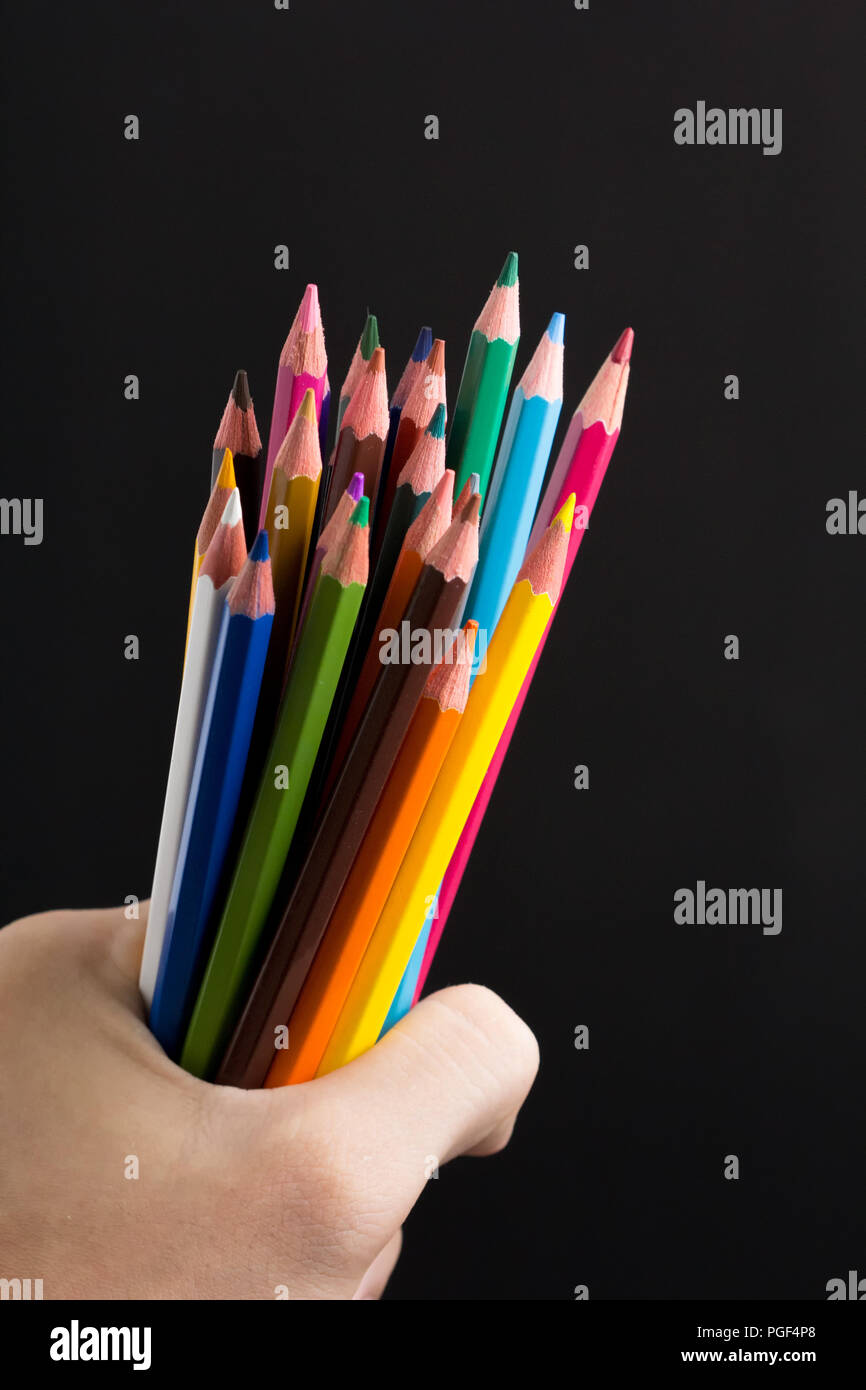 Bundle pencils hi-res stock photography and images - Alamy