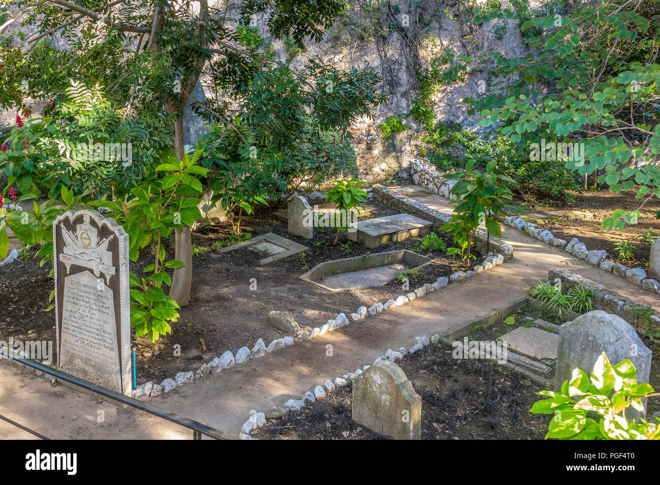 Trafalgar cemetery gibraltar hi-res stock photography and images - Alamy