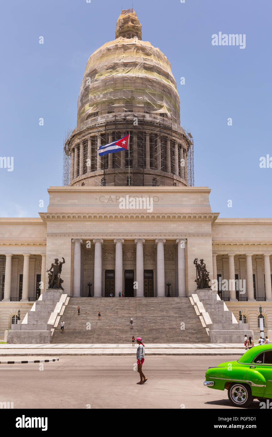 El Capitolio, National Capitol Building, exterior of the famous ...