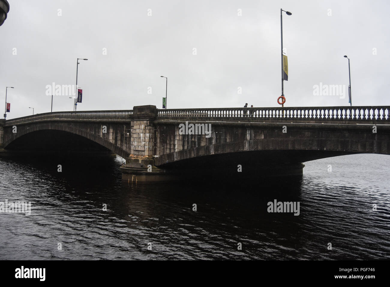 Bridges over the Clyde River in Glasgow, Scotland Stock Photo - Alamy