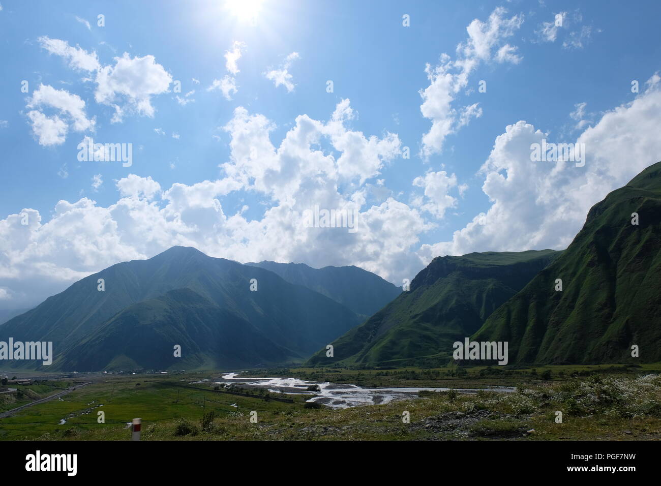 Landscape in Georgia Stock Photo - Alamy