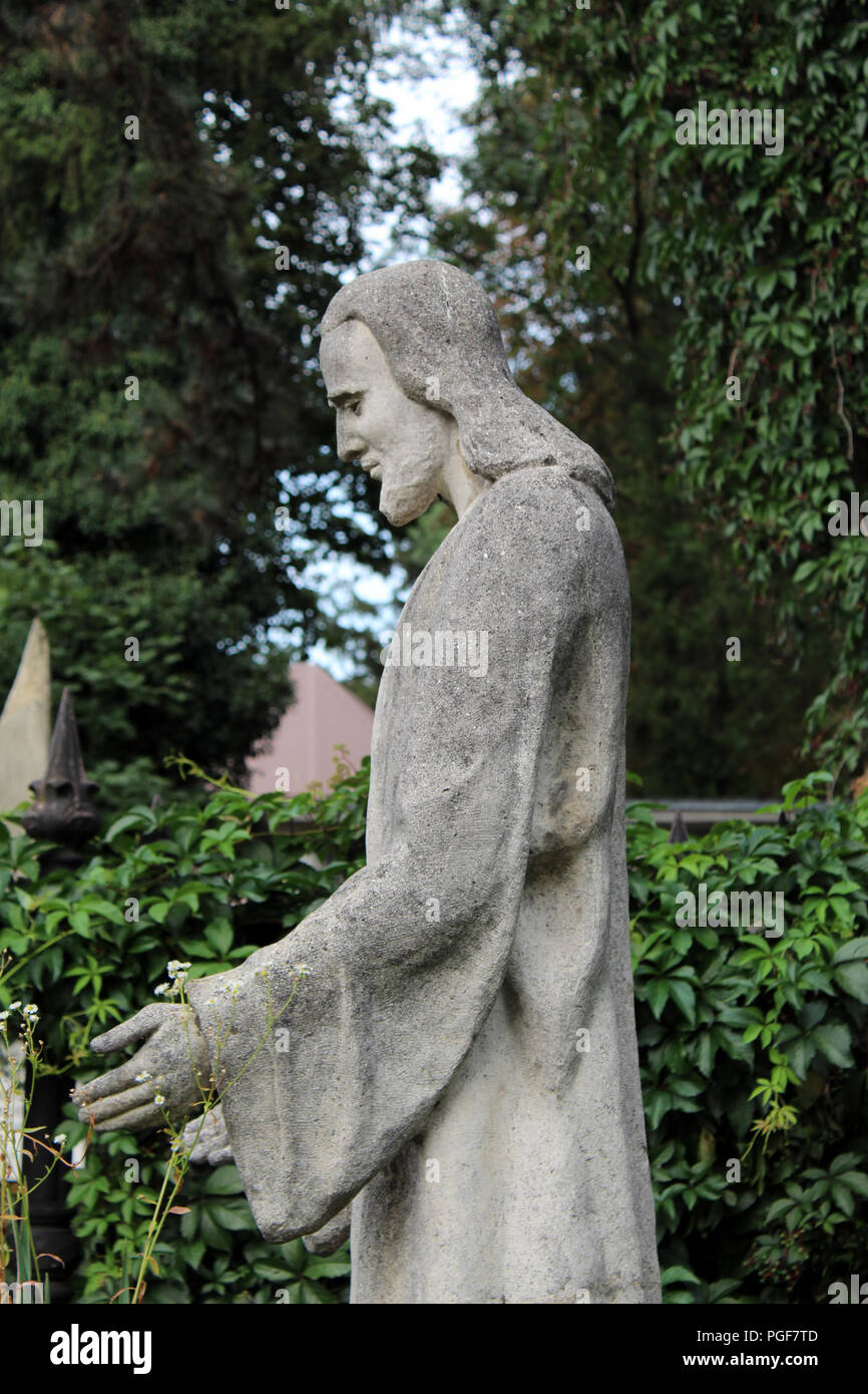 Statue of Jesus Stock Photo - Alamy