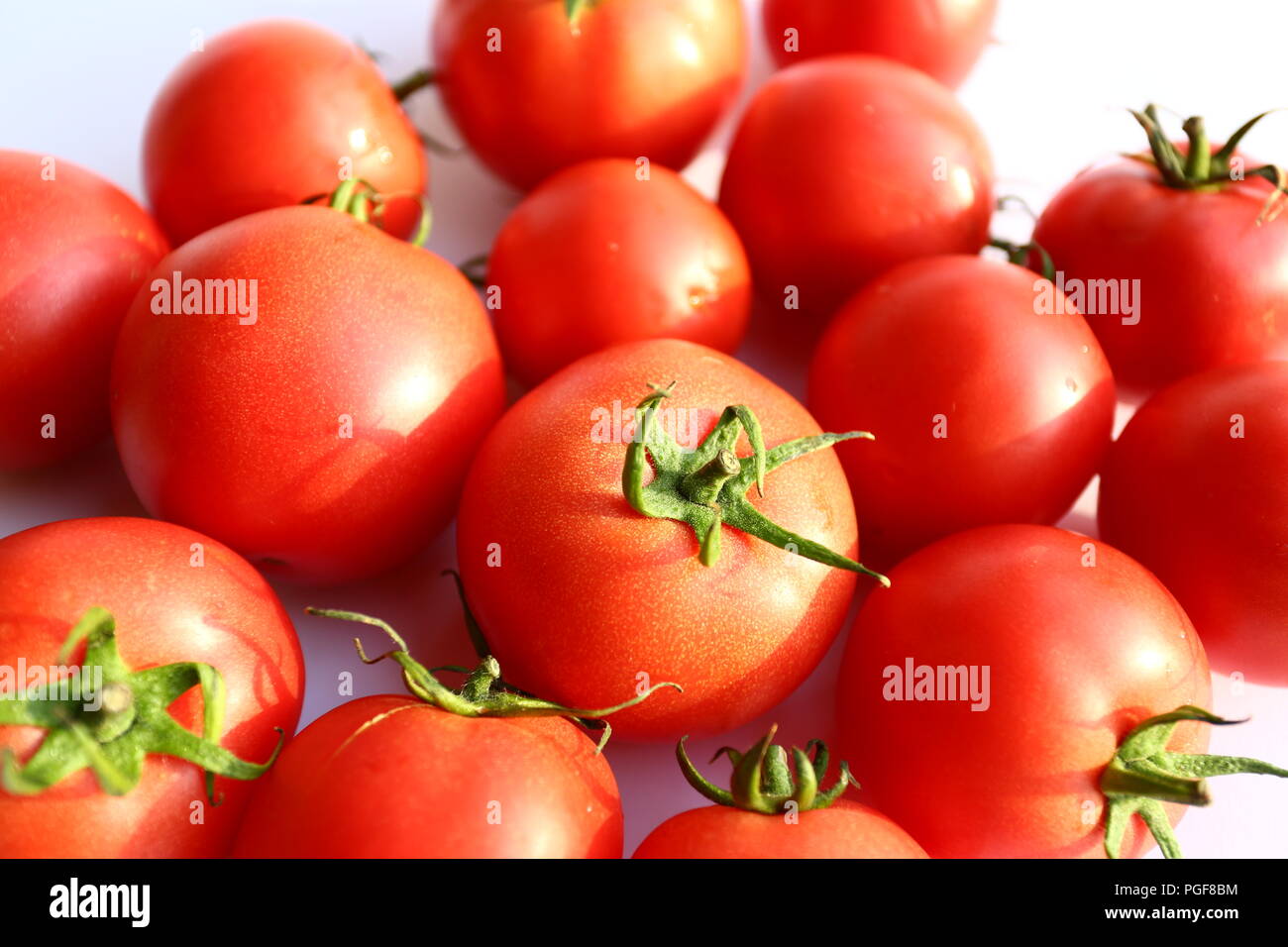 Food: Ripe tomatoes Stock Photo - Alamy