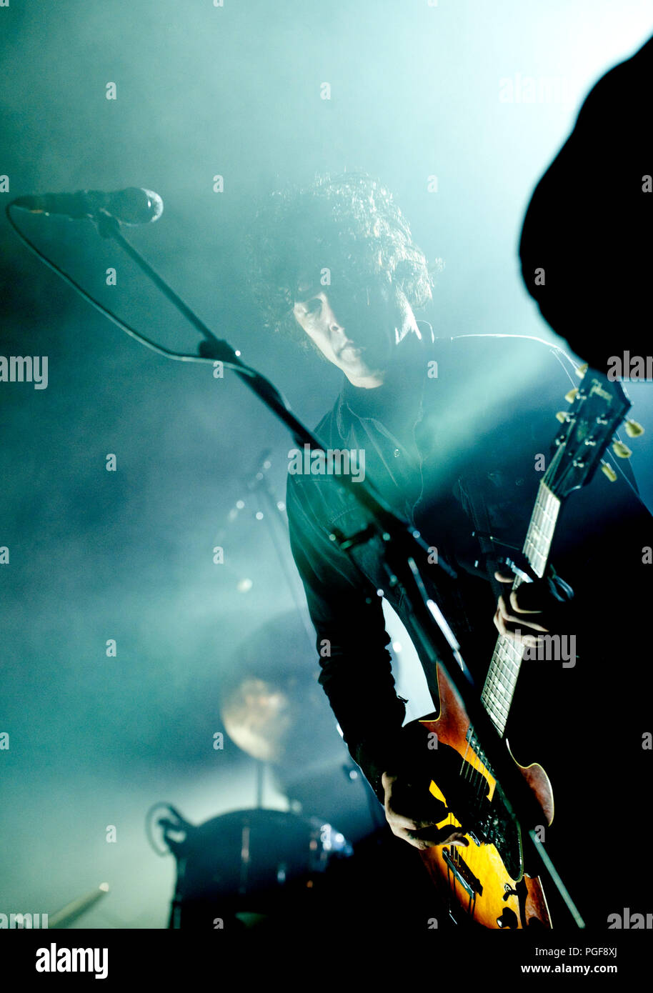 American rock band Black Rebel Motorcycle Club at the Nuits du ...