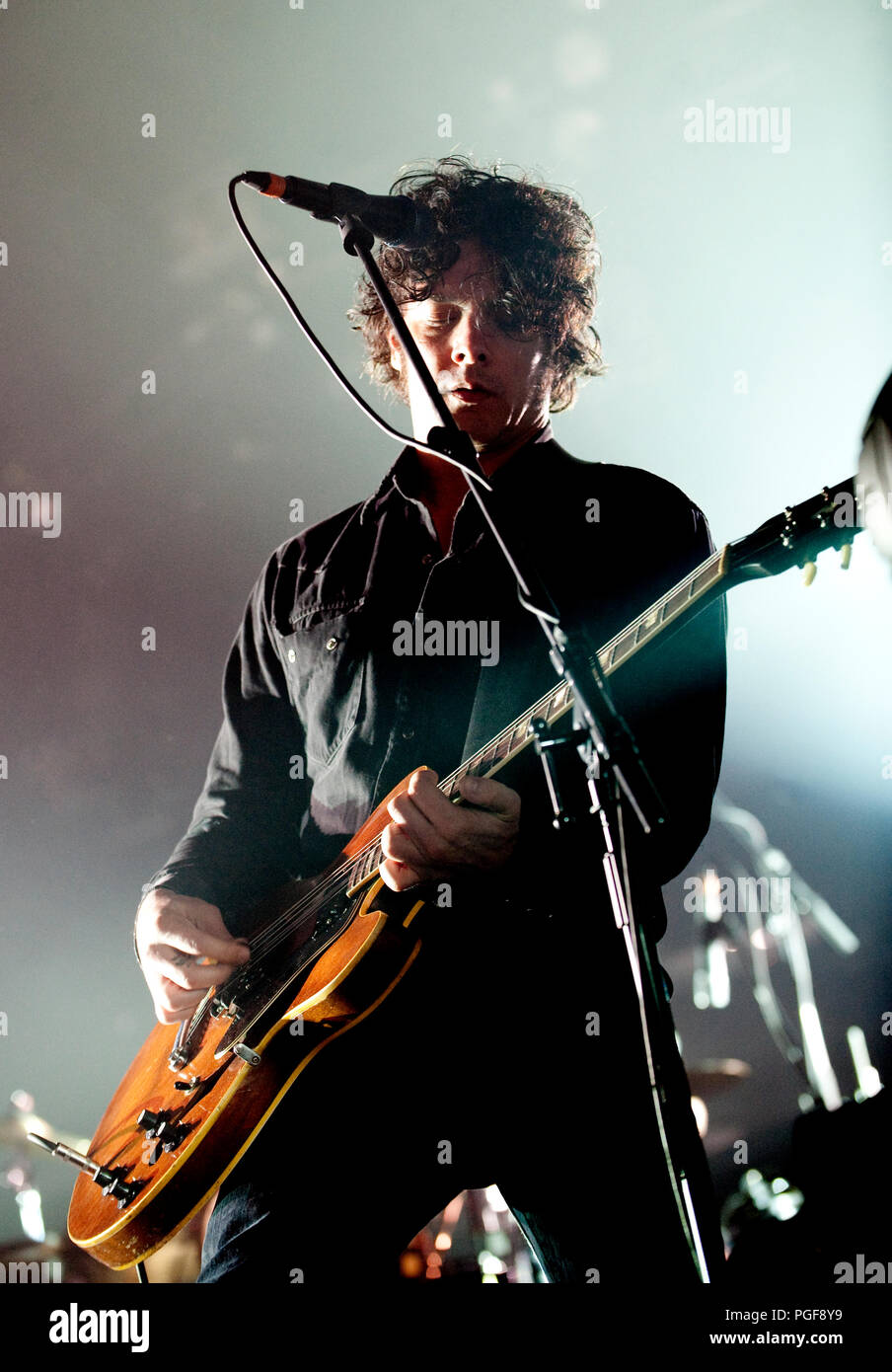 American rock band Black Rebel Motorcycle Club at the Nuits du ...