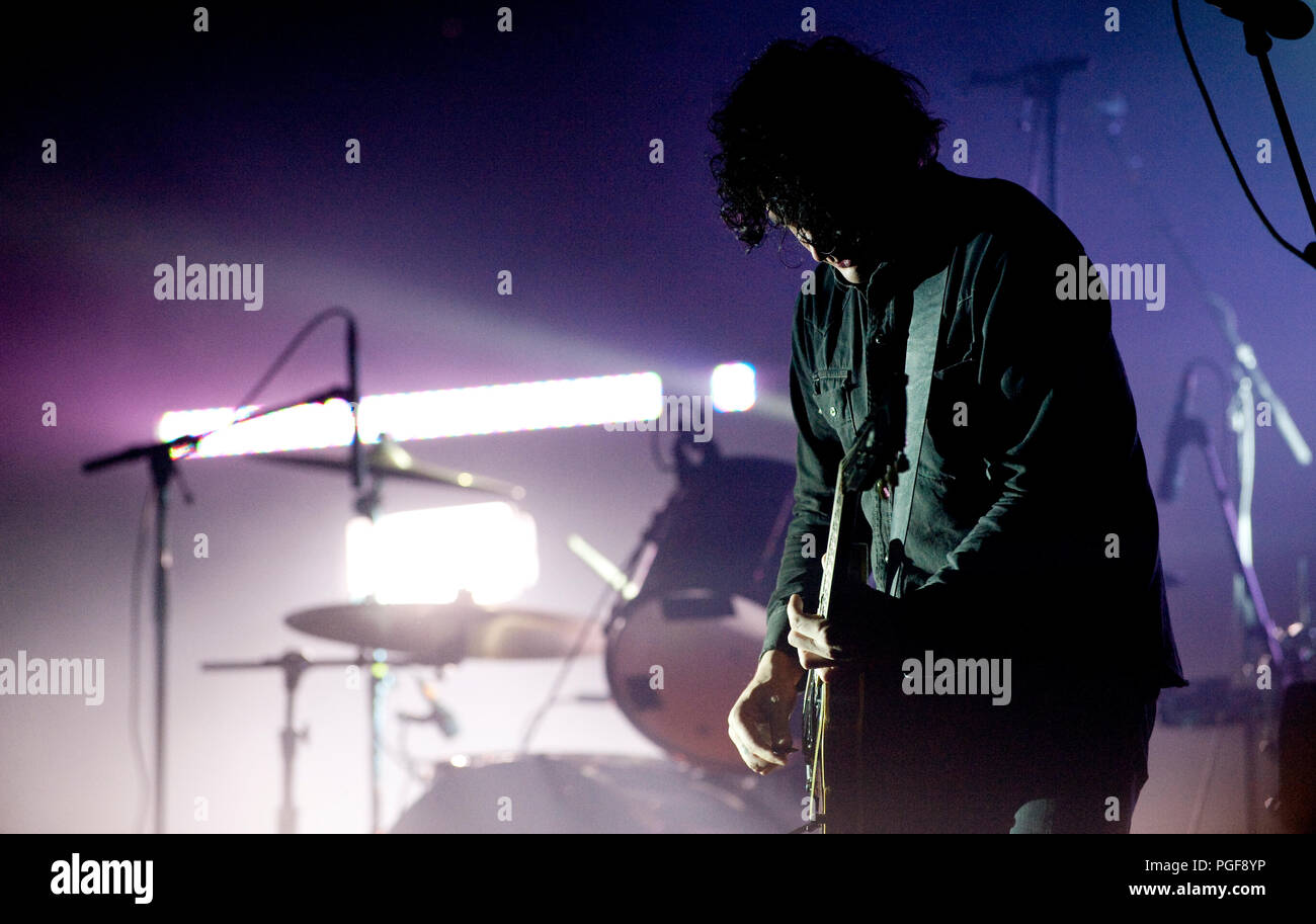 American rock band Black Rebel Motorcycle Club at the Nuits du ...