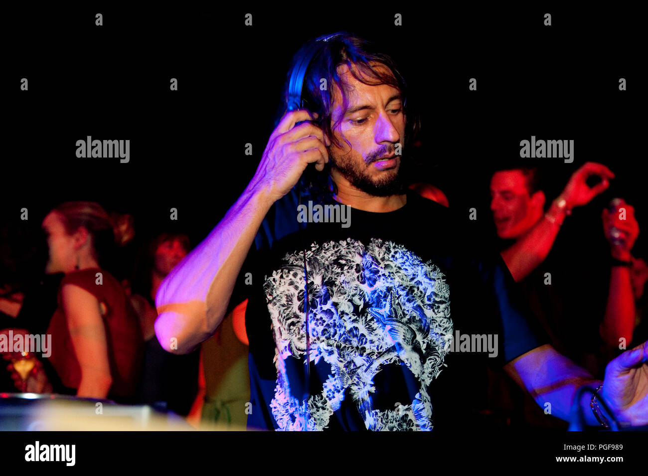 Bob Sinclar DJ set at the 7YCC party celebrating the 7th anniversary of ...