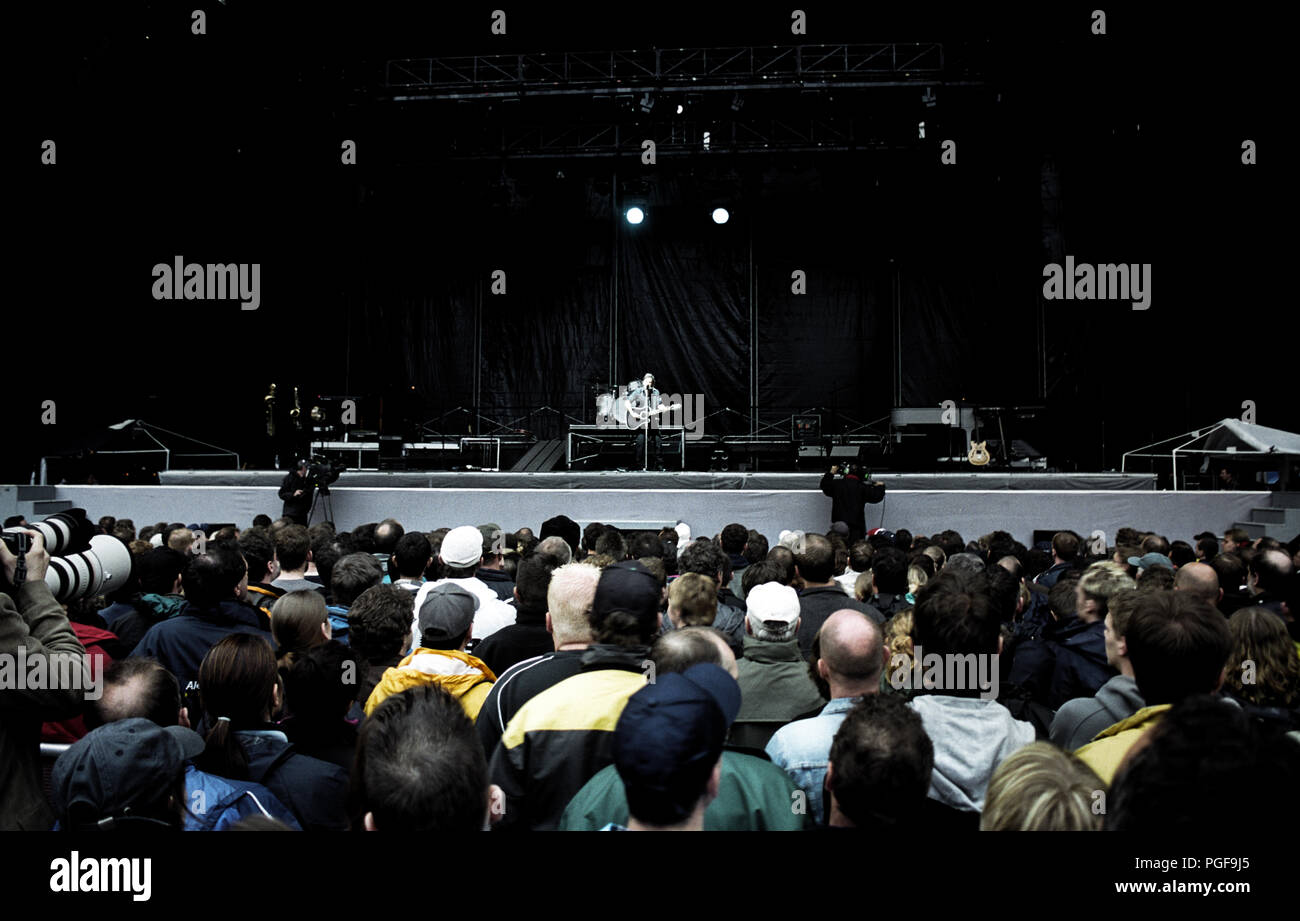 Bruce Springsteen & E Street Band concert in Brussels during the ...