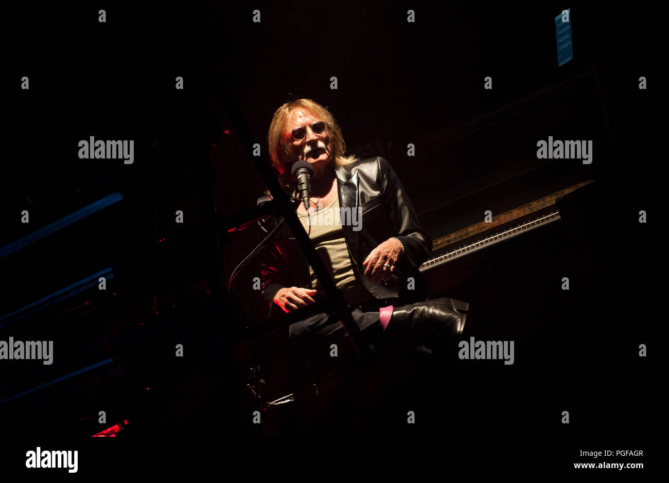 Concert of the French singer Christophe at the Cirque Royal, Brussels ...