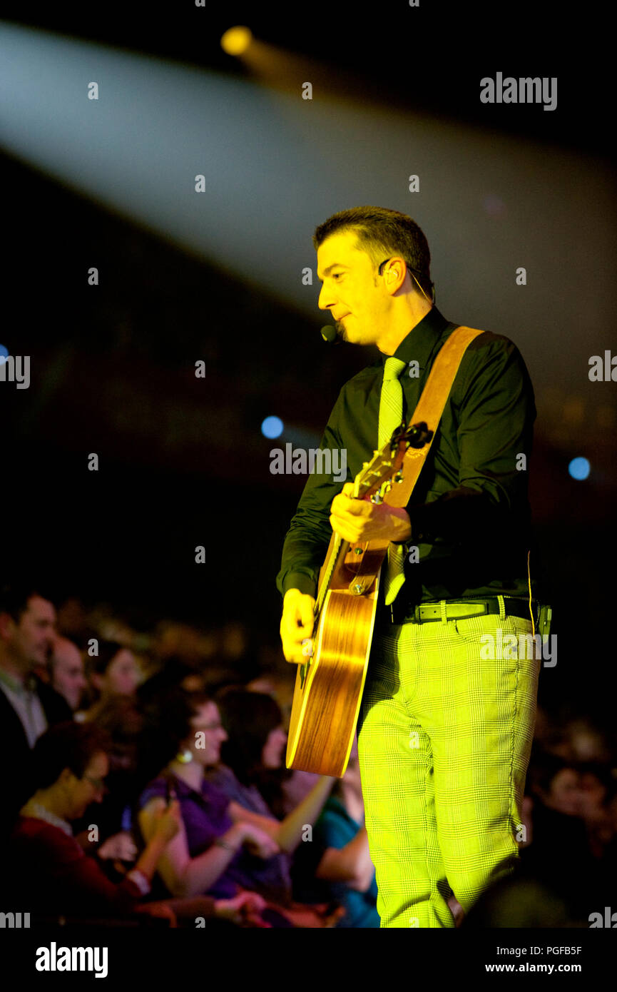 Belgian band Clouseau performing their De Laatste Ronde concert in the ...