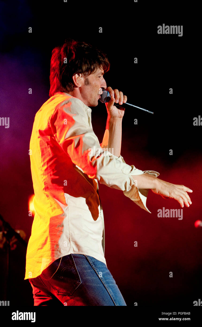 Belgian pop band Clouseau, headliner of the last day of the Casa Blanca ...