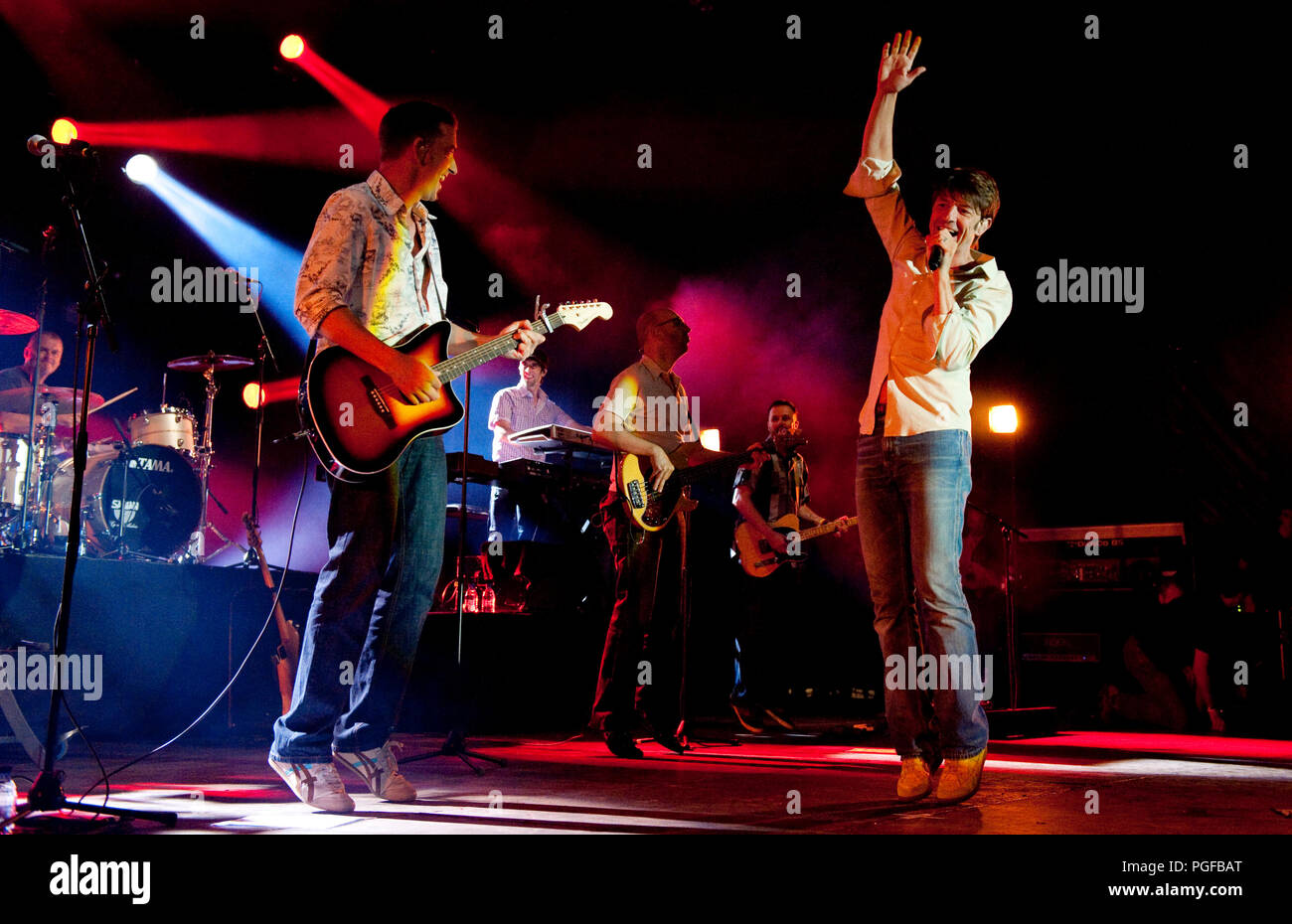 Belgian pop band Clouseau, headliner of the last day of the Casa Blanca ...