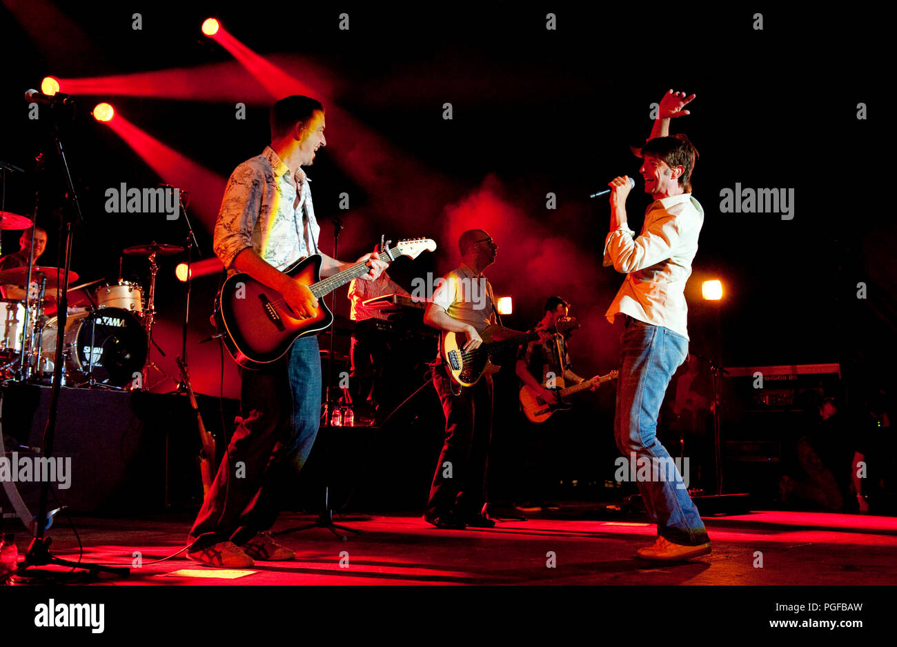 Belgian pop band Clouseau, headliner of the last day of the Casa Blanca ...