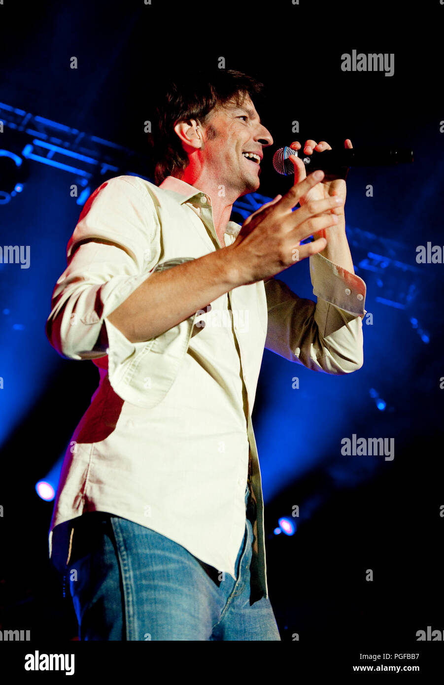 Belgian pop band Clouseau, headliner of the last day of the Casa Blanca ...