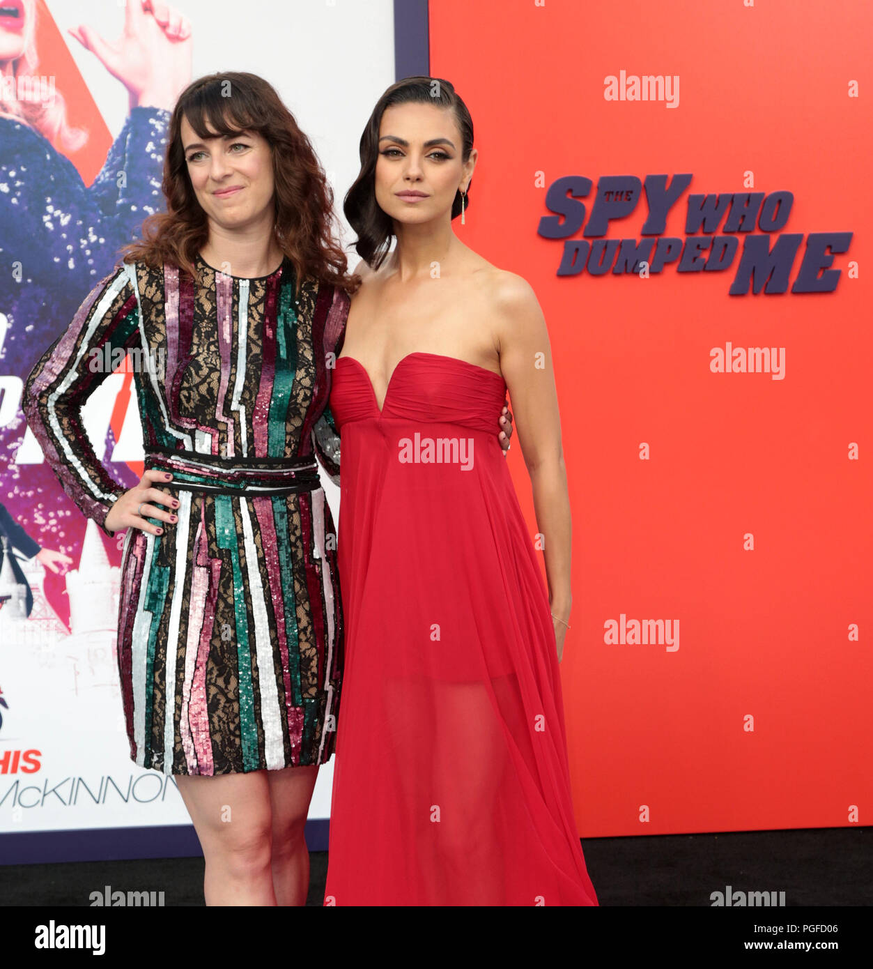 Celebrities attend LA Premiere of "The Spy Who Dumped Me" at Fox ...
