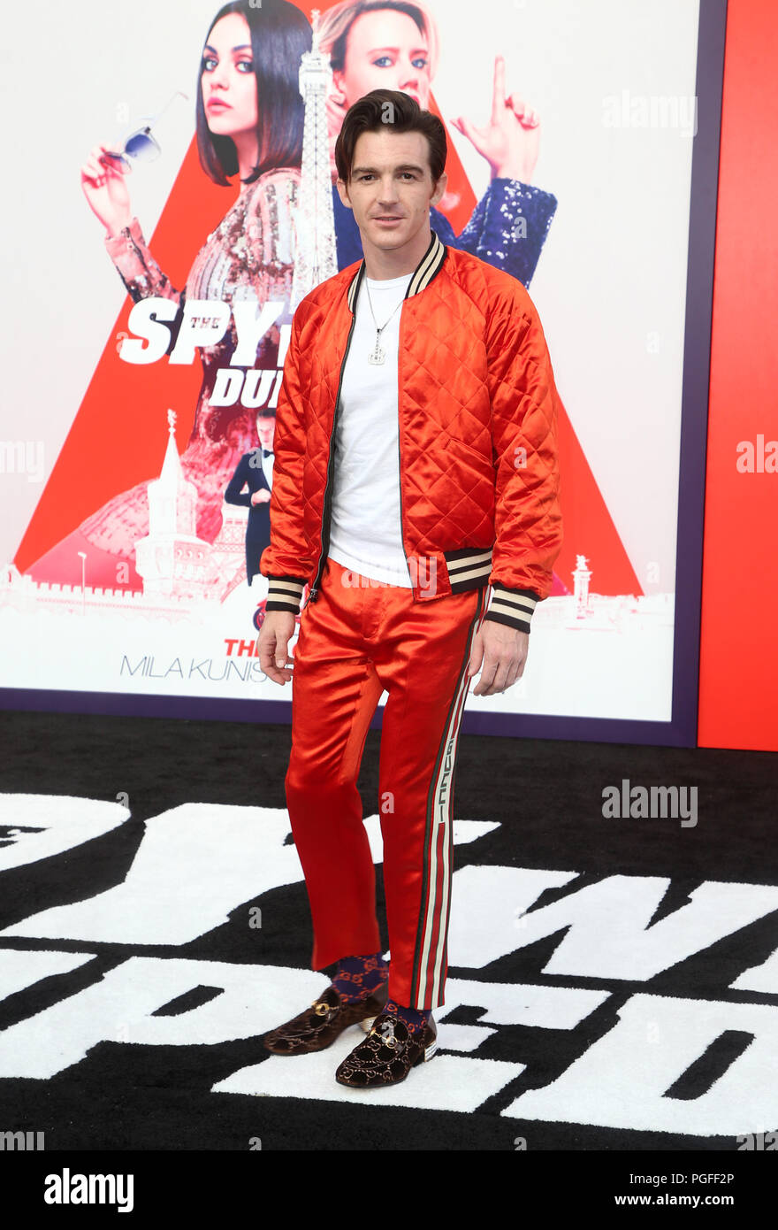 Premiere Of Lionsgate's "The Spy Who Dumped Me" Featuring: Drake Bell ...
