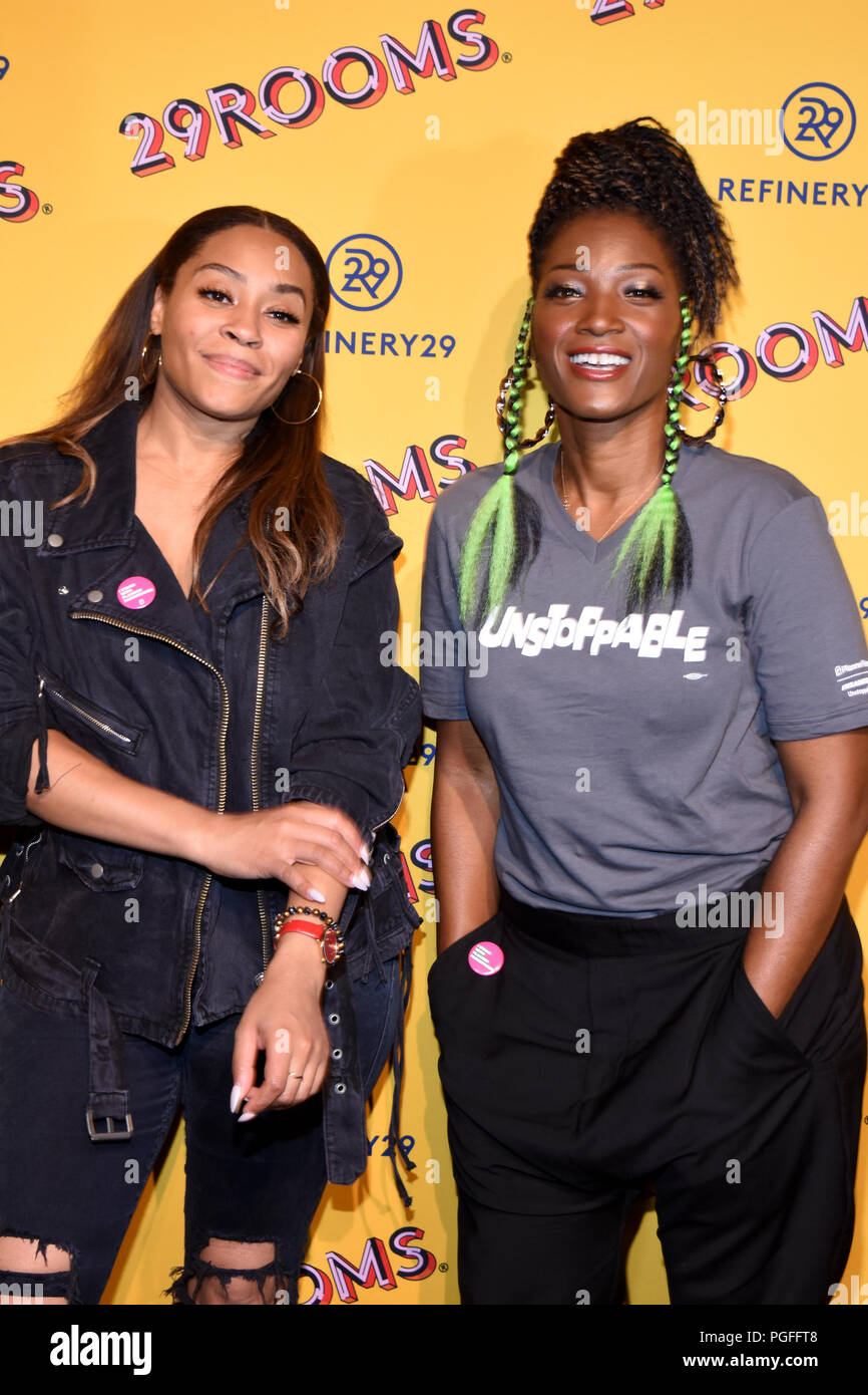 Red Carpet Arrivals for the Opening Night at the Inaugural "Refinery29 ...