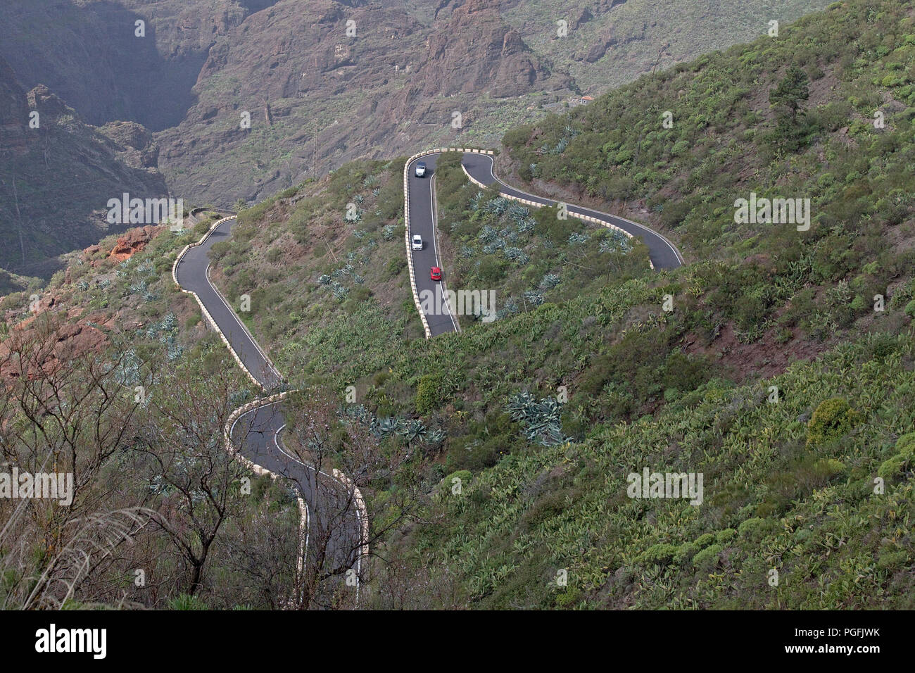 Masca road hi-res stock photography and images - Alamy