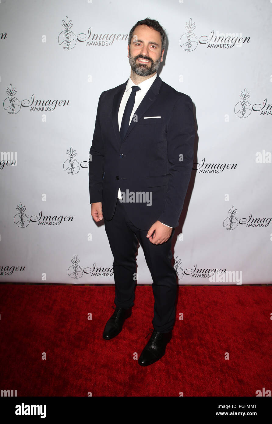 LOS ANGELES, CA - AUGUST 25: Kyle Marshall, attends 33rd Annual Imagen ...