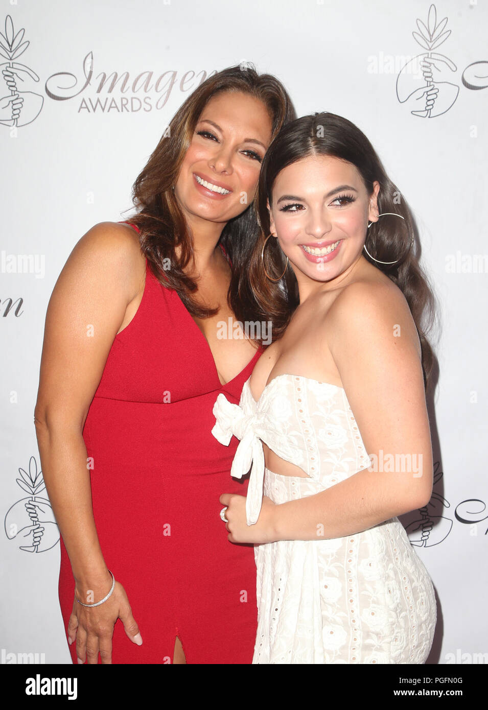 Los Angeles, Ca, USA. 25th Aug, 2018. Alex Meneses, Isabella Gomez ...