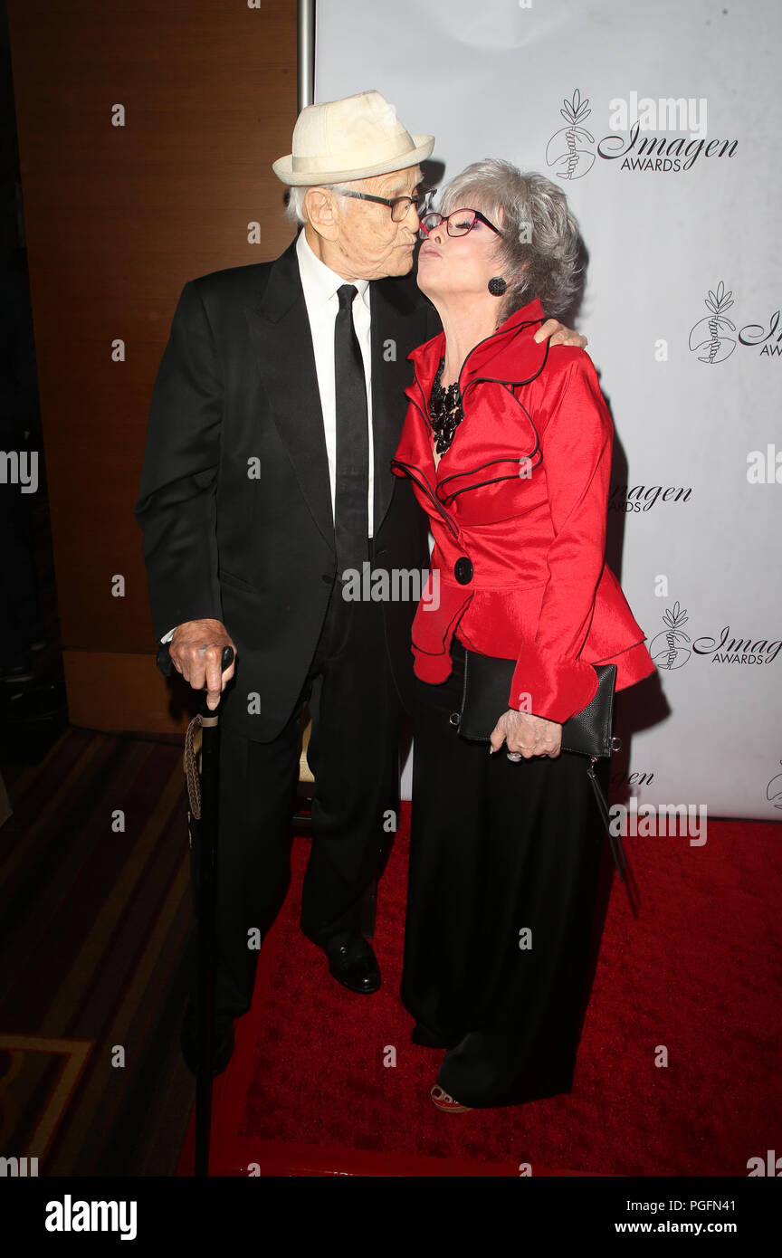 Los Angeles, Ca, USA. 25th Aug, 2018. Norman Lear, Rita Moreno, attends ...
