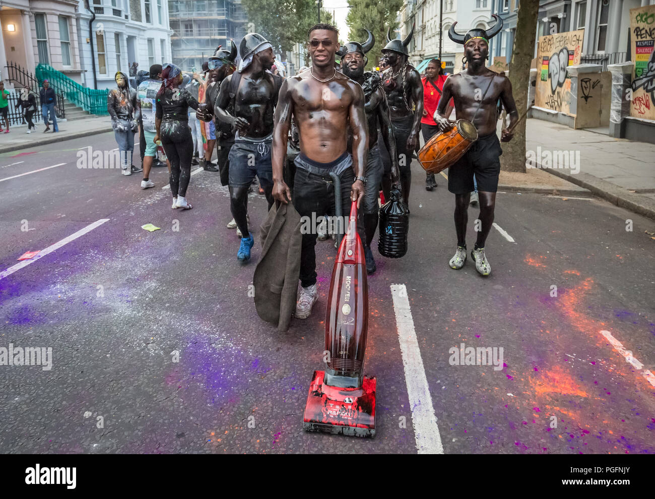 J’ouvert notting hill carnival hi-res stock photography and images - Alamy