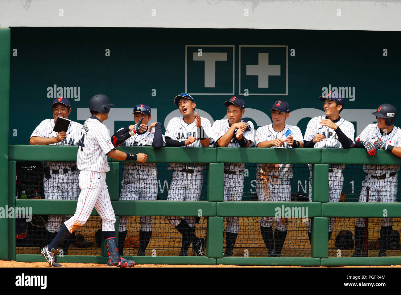 Jakarta, Indonesia. 26th Aug, 2018. Japan team group (JPN) Baseball ...