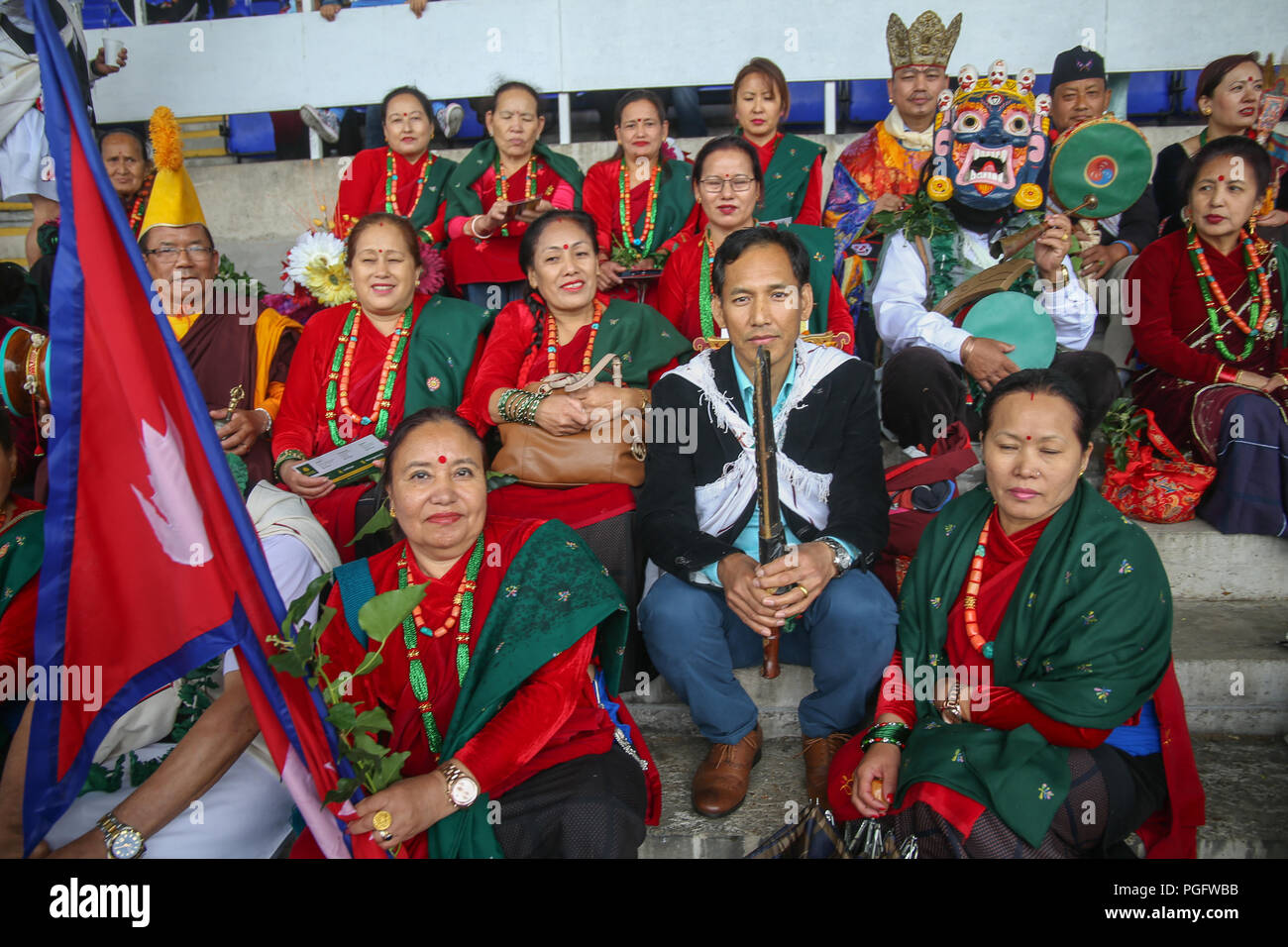 Nepali falgs hi-res stock photography and images - Alamy