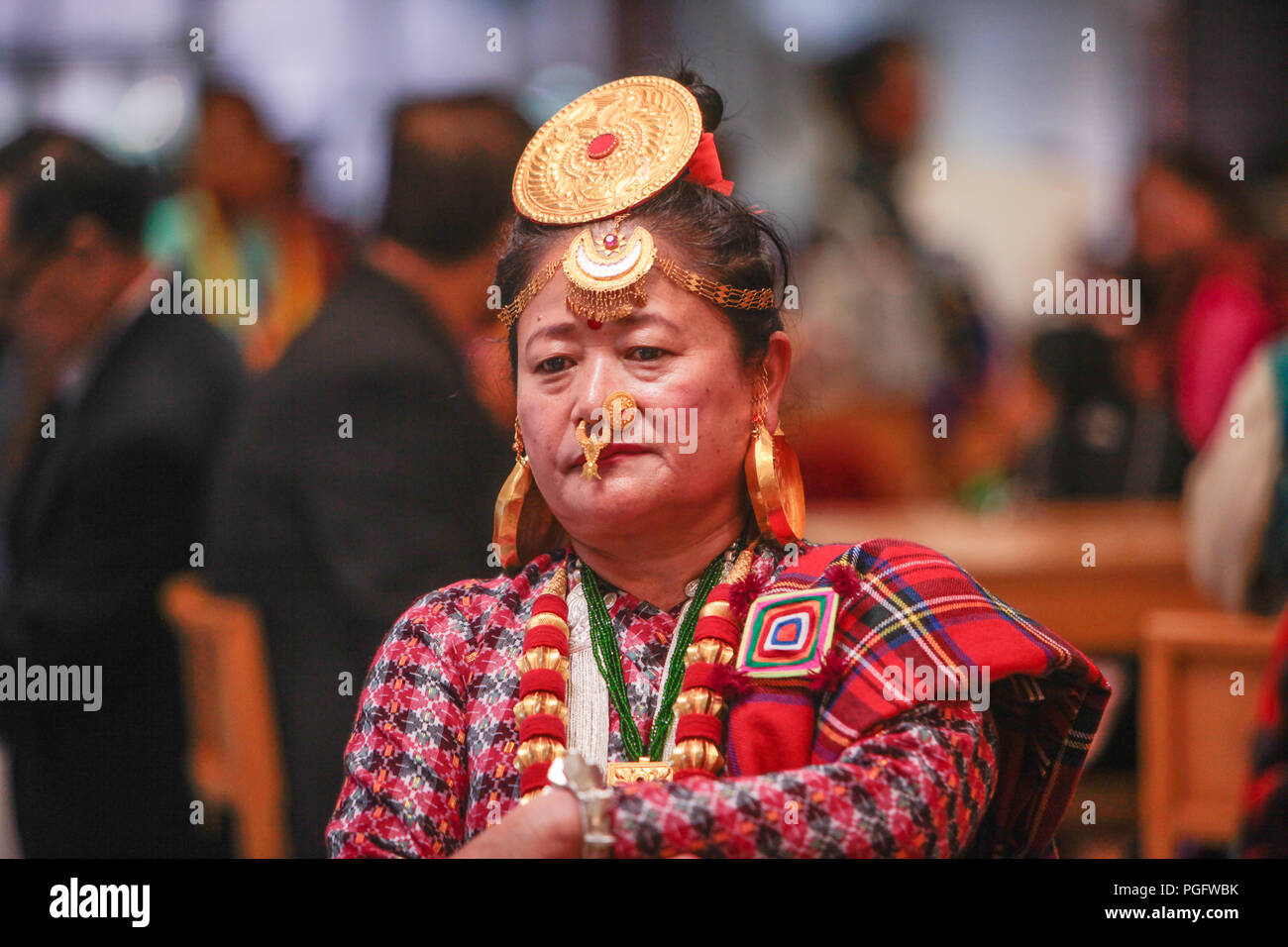 London, UK. 26 August 2018. The Nepali community descended to Kempton ...