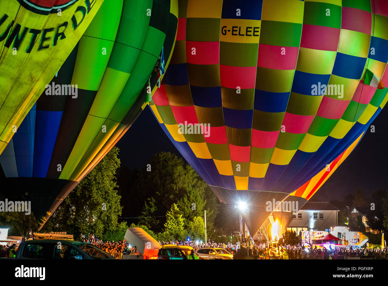 Strathaven, Scotland, 25th Aug, 2018. “The Glow” at the international ...