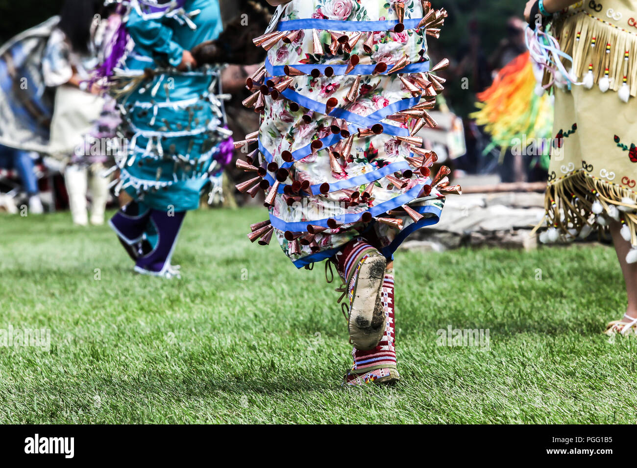 MASHANTUCKET RESERVATION, CT, USA-AUGUST 25, 2018: Schemitzun The 27th ...