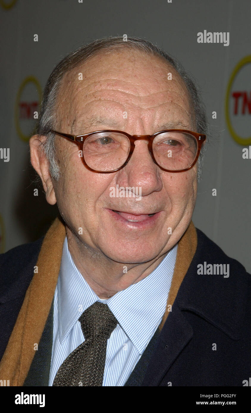 Jan 12, 2004; New York, NY, USA; NEIL SIMON at the New York screening ...