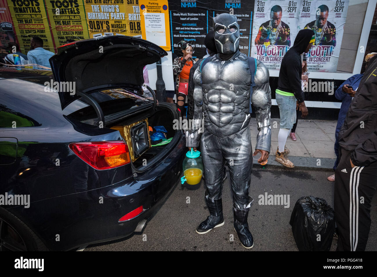 London, UK. 26th August 2018. Jouvert parade starts the Notting Hill ...