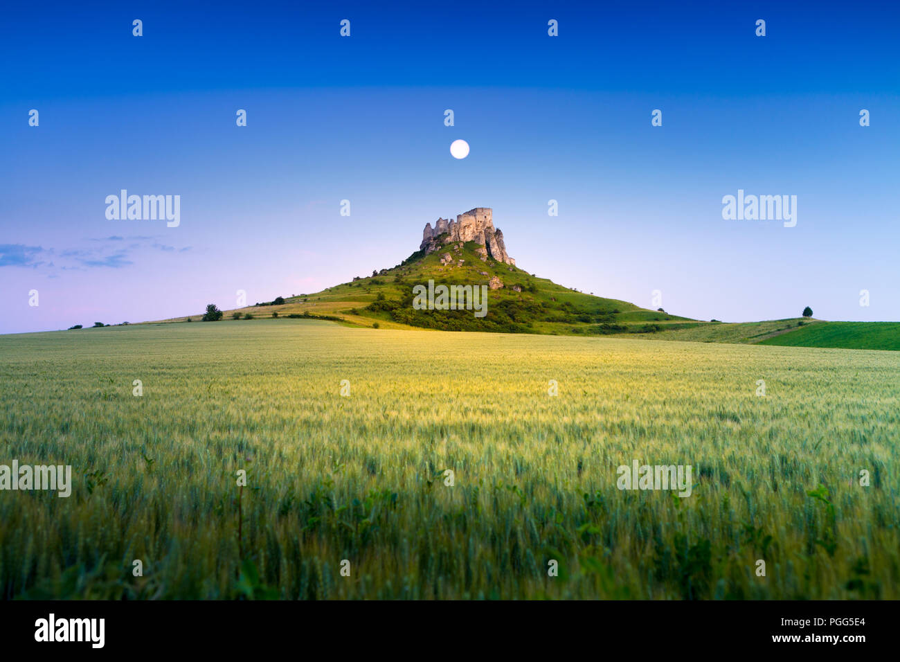 Aerial view of Spissky Castle in Slovakia Stock Photo - Alamy
