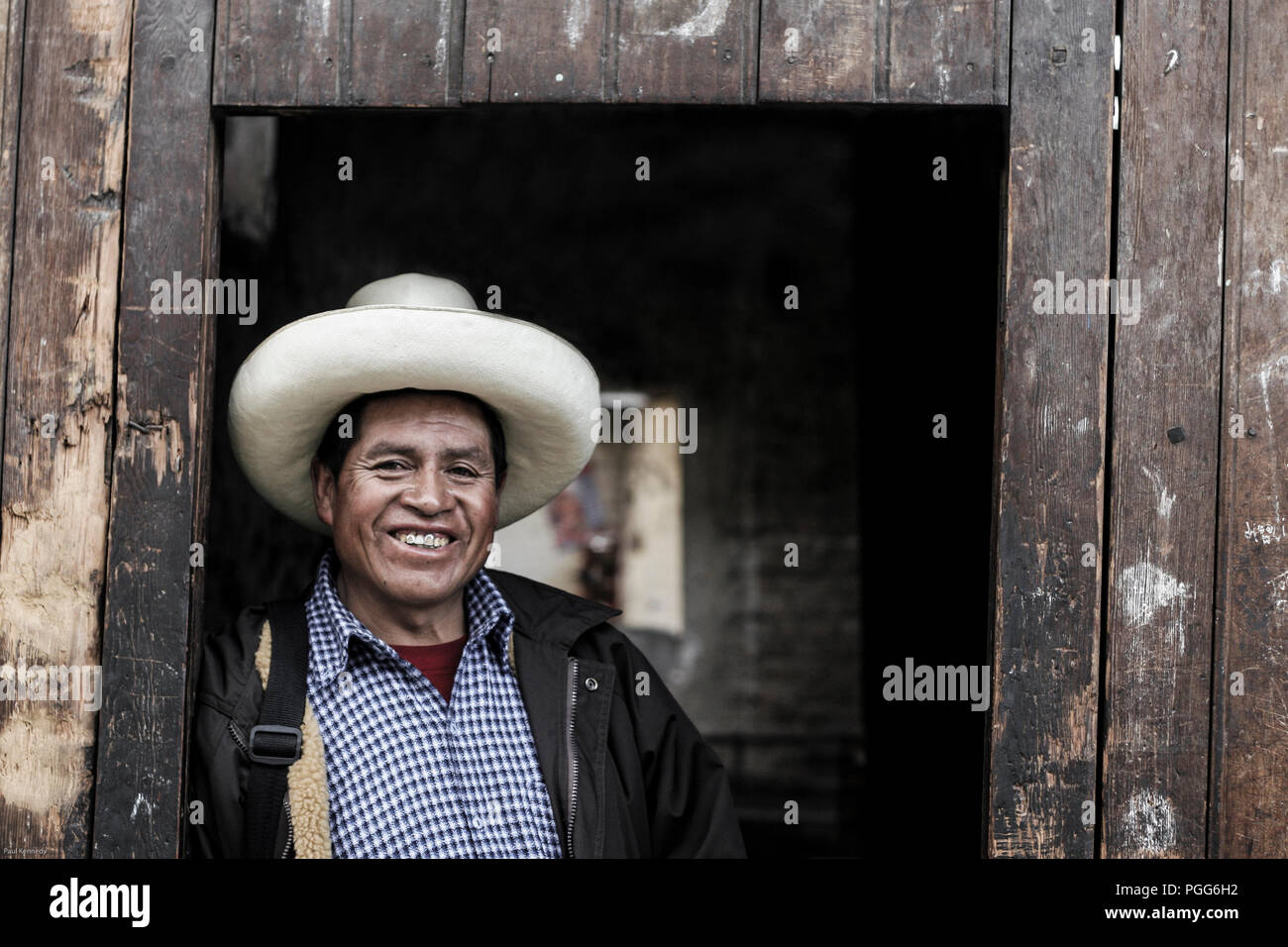 Inca people portrait man hi-res stock photography and images - Alamy