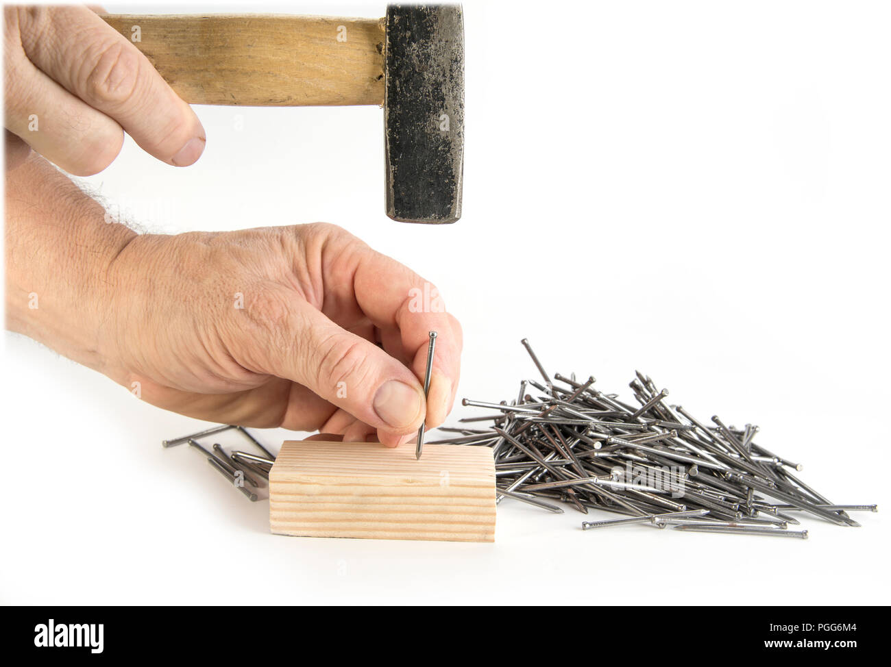Precision hammering hi-res stock photography and images - Alamy