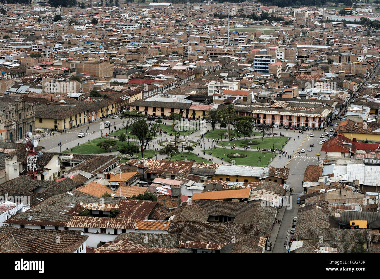 Cajamarca square hi-res stock photography and images - Alamy