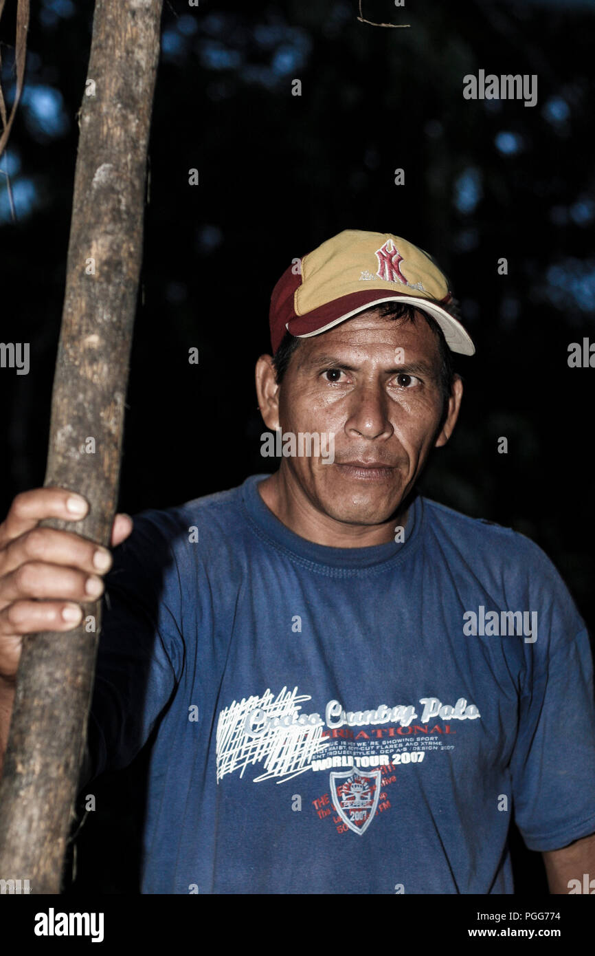 Peru deforestation indigenous people hi-res stock photography and ...