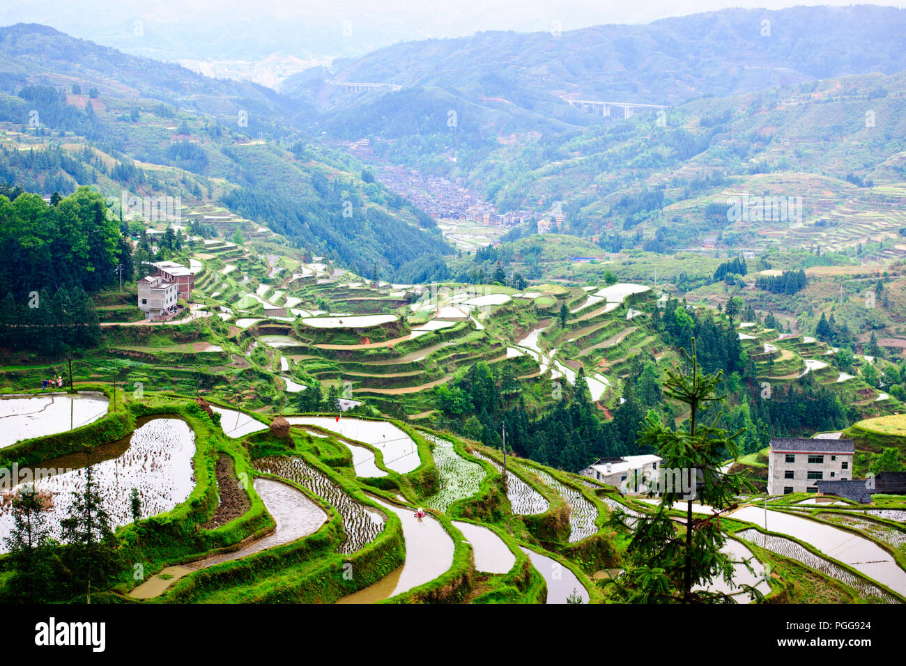Tang an mountain village views hi-res stock photography and images - Alamy