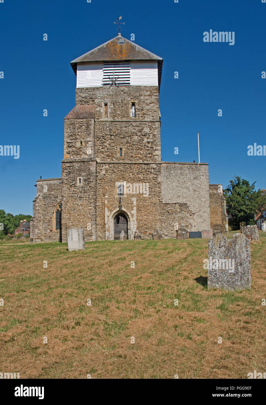 Marden Village St Michael & All Angels Church Kent Stock Photo - Alamy