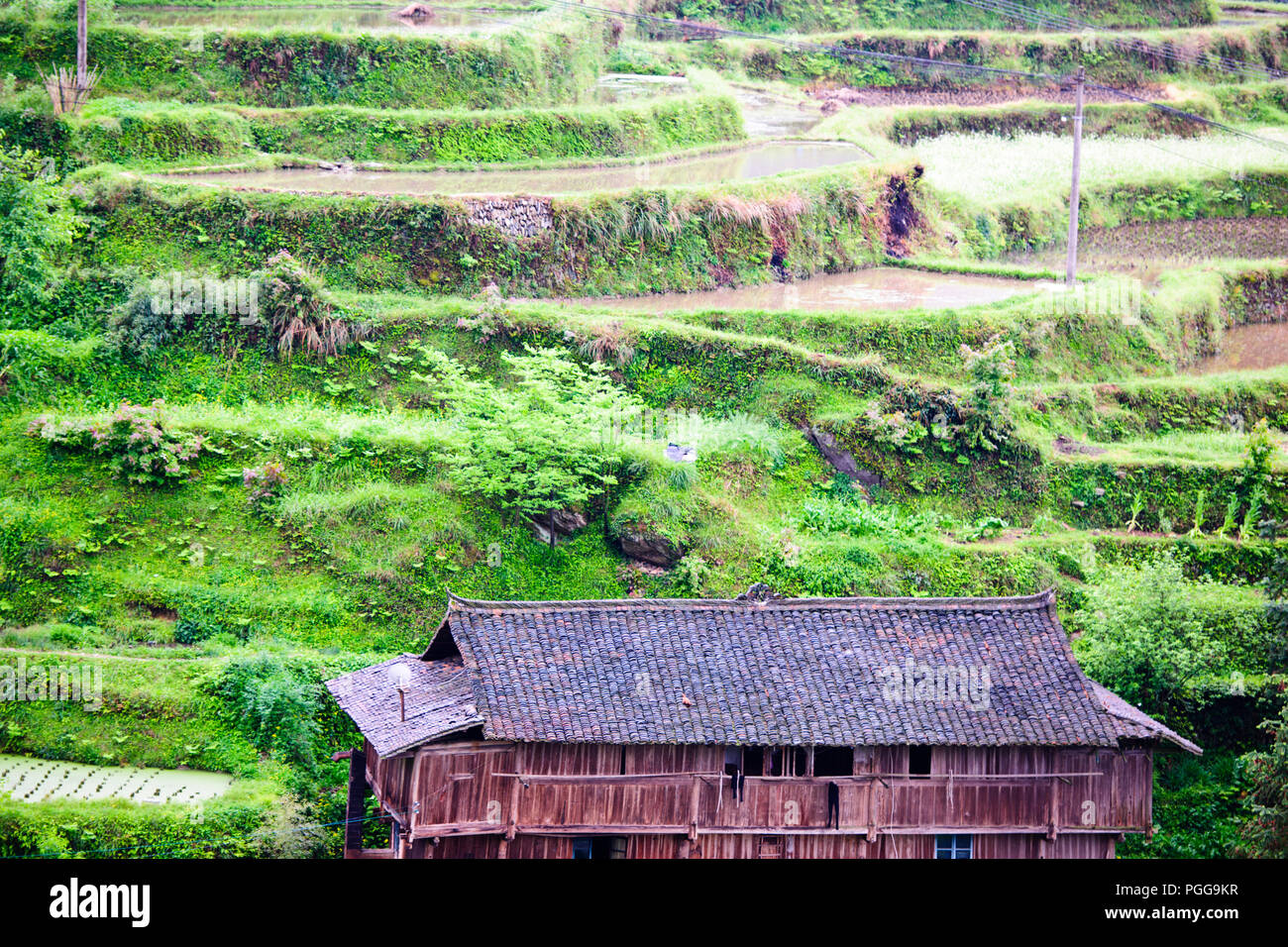 Tang an mountain village views hi-res stock photography and images - Alamy