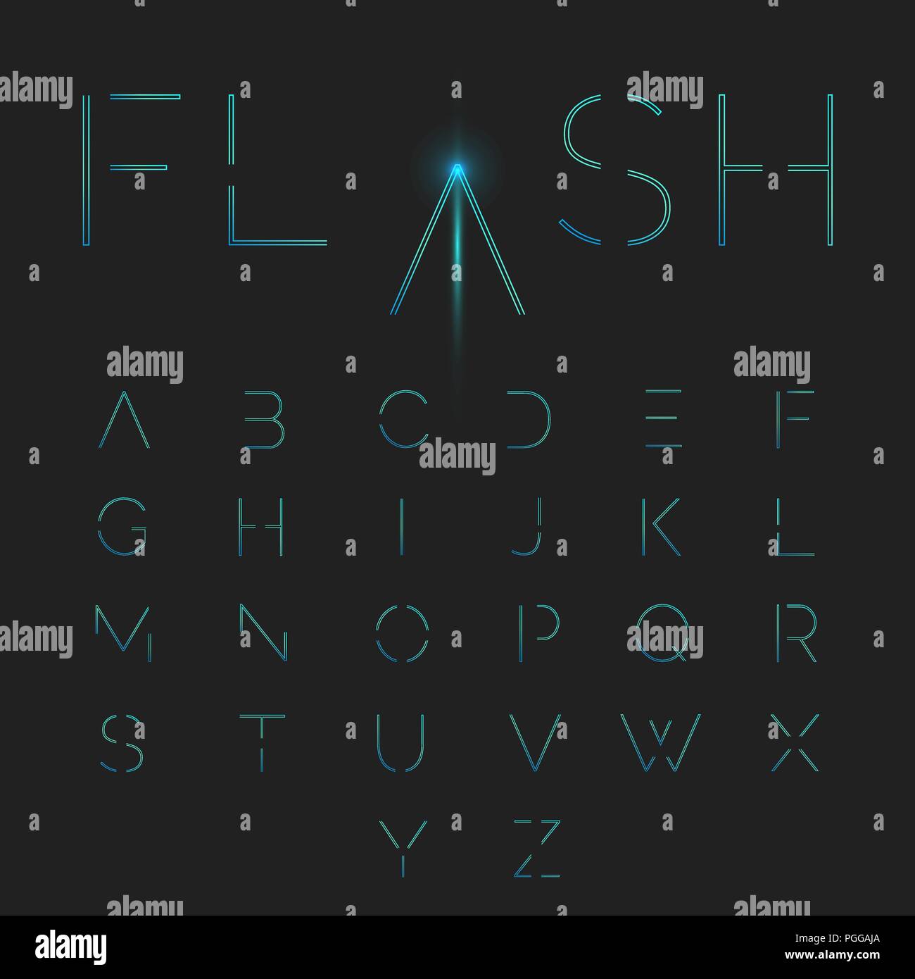 Tech font hi-res stock photography and images - Alamy