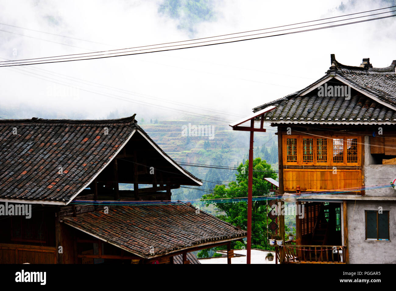 Tang an mountain village views hi-res stock photography and images - Alamy