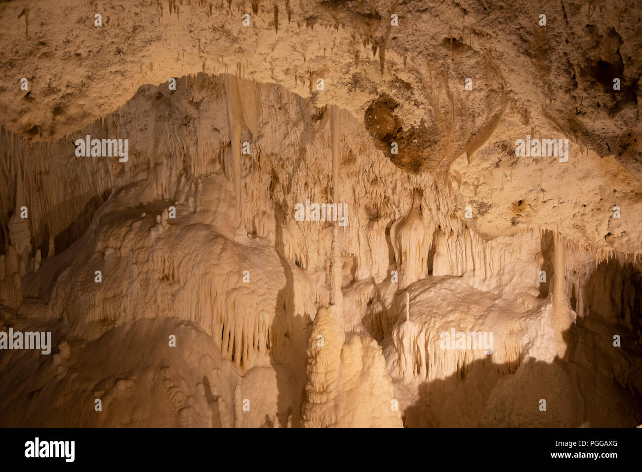Frasassi Caves in Genga, Ancona, Italy. The Frasassi Caves, or Grotte ...