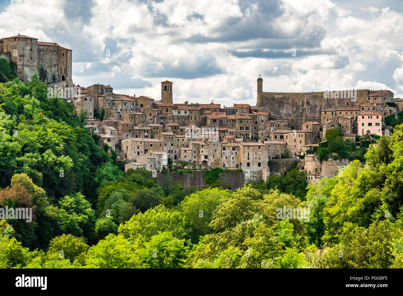 Sorano is a town in the province of Grosseto, southern Tuscany. It is ...