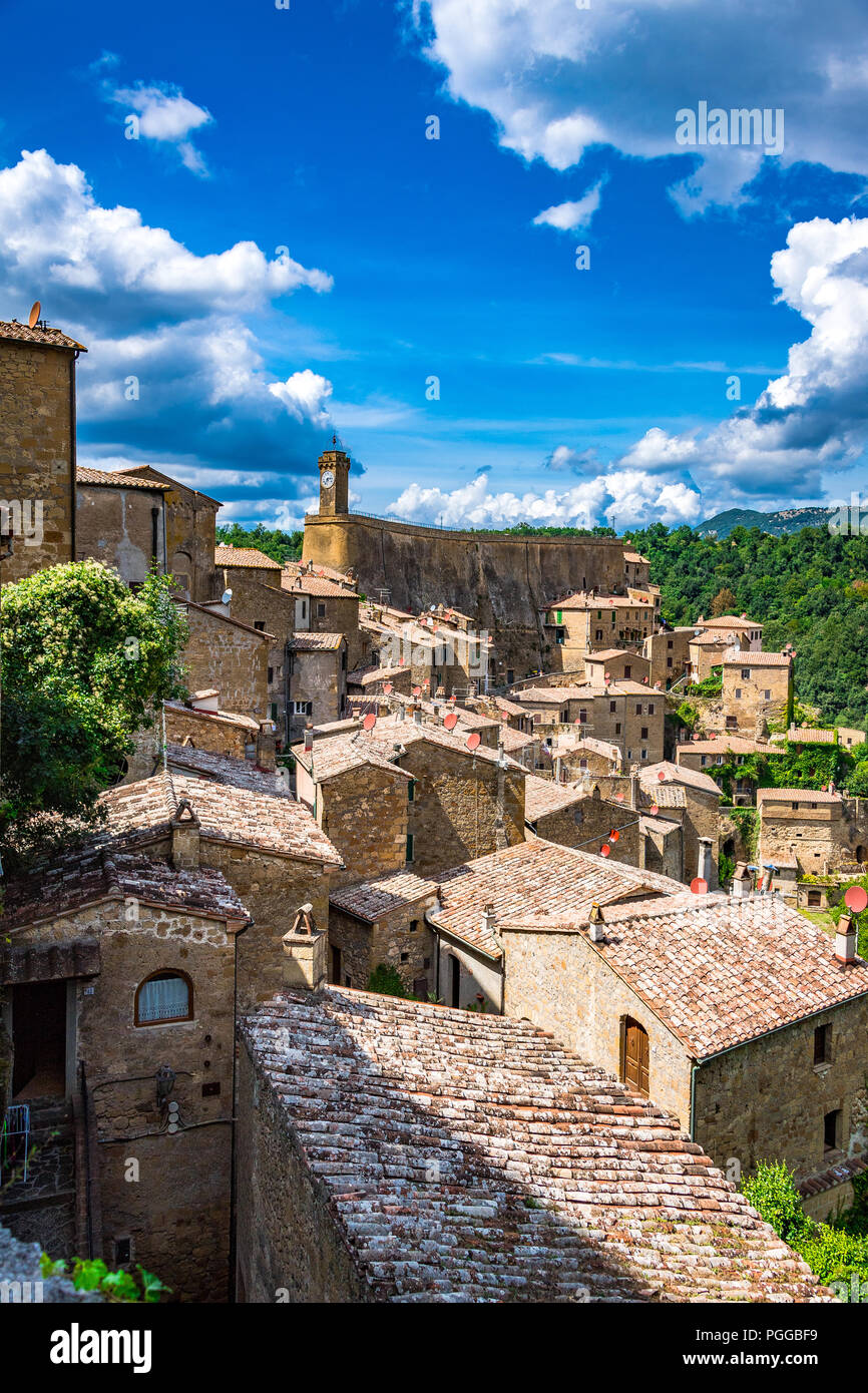 Sorano is a town in the province of Grosseto, southern Tuscany. It is ...