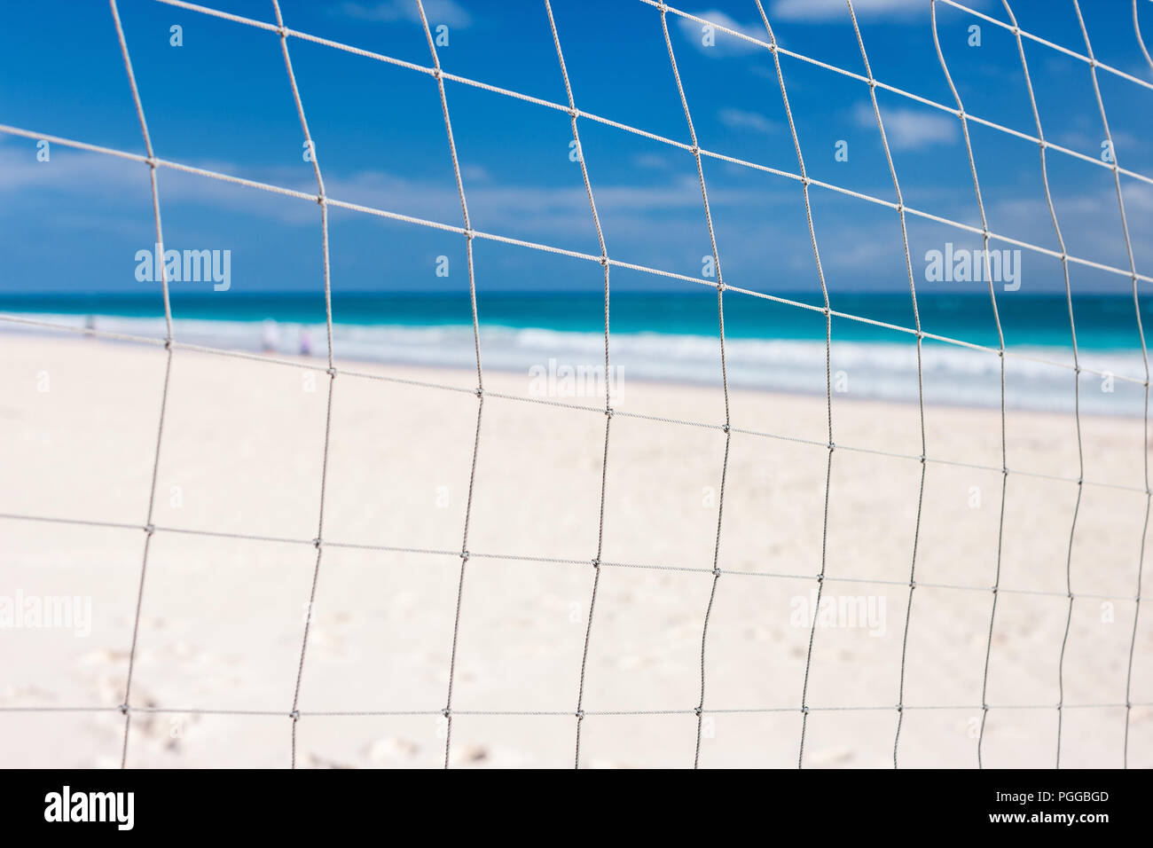 Close up beach volleyball net hi-res stock photography and images - Alamy