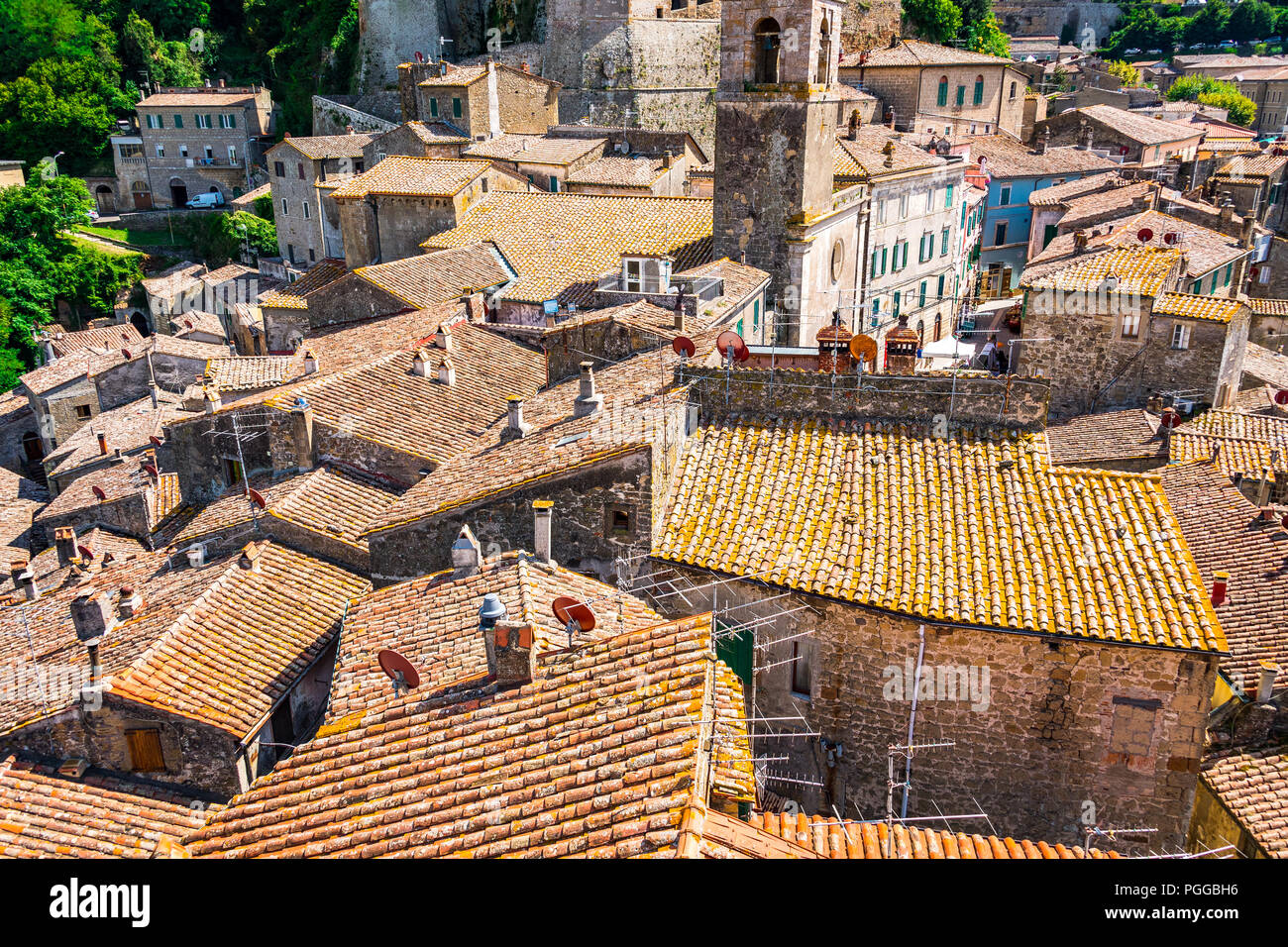 Sorano is a town in the province of Grosseto, southern Tuscany. It is ...