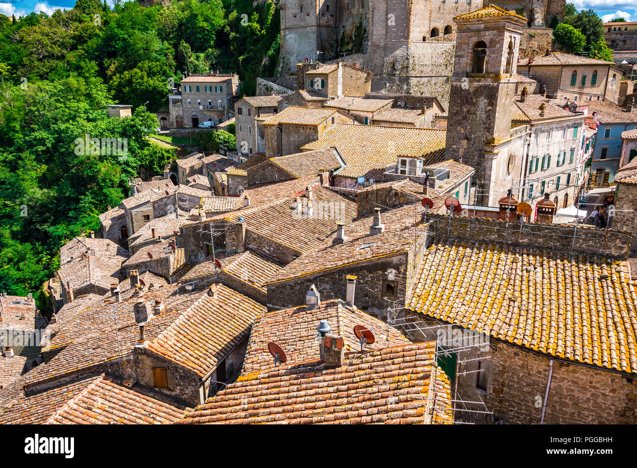 Sorano is a town in the province of Grosseto, southern Tuscany. It is ...