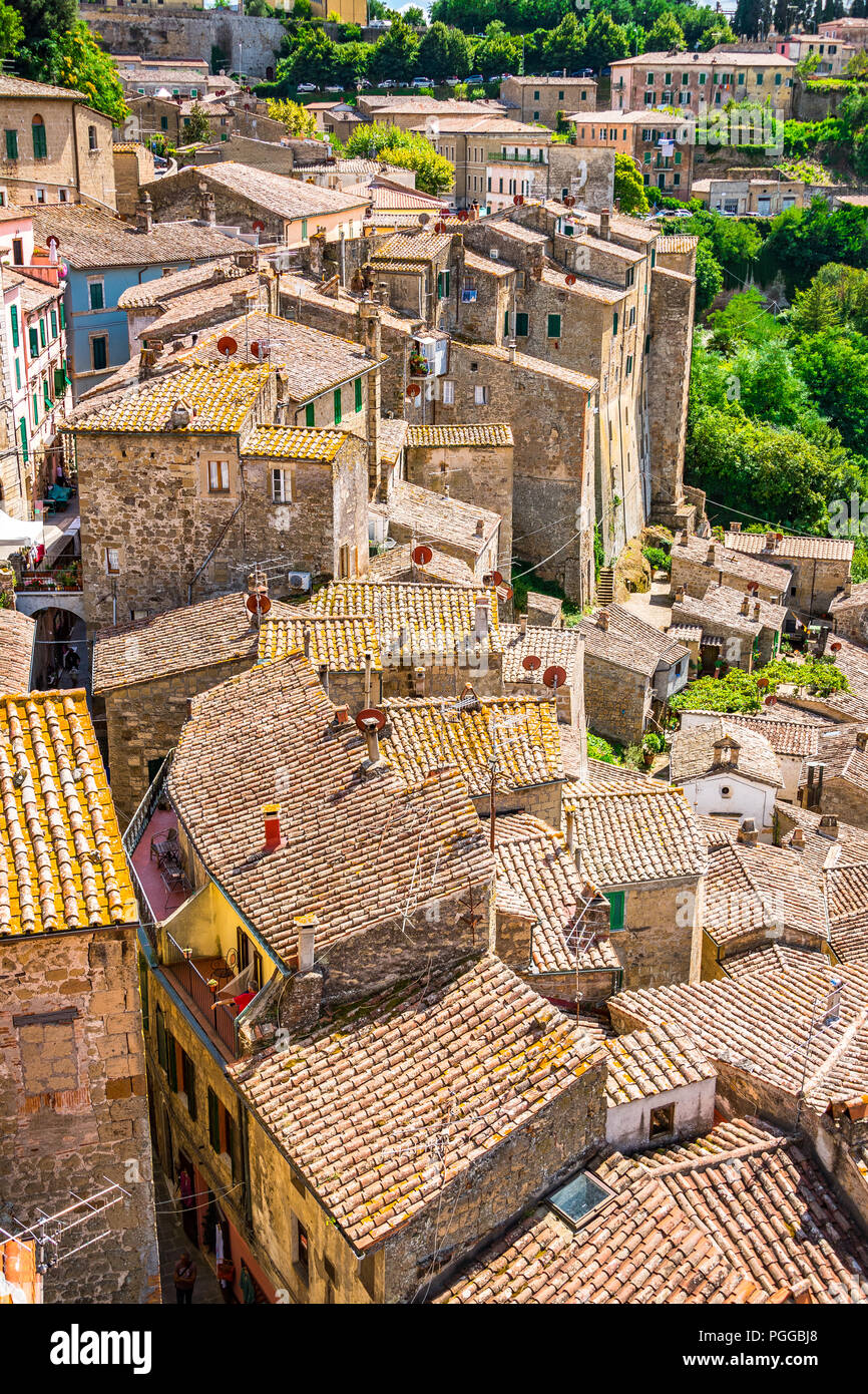 Sorano is a town in the province of Grosseto, southern Tuscany. It is ...
